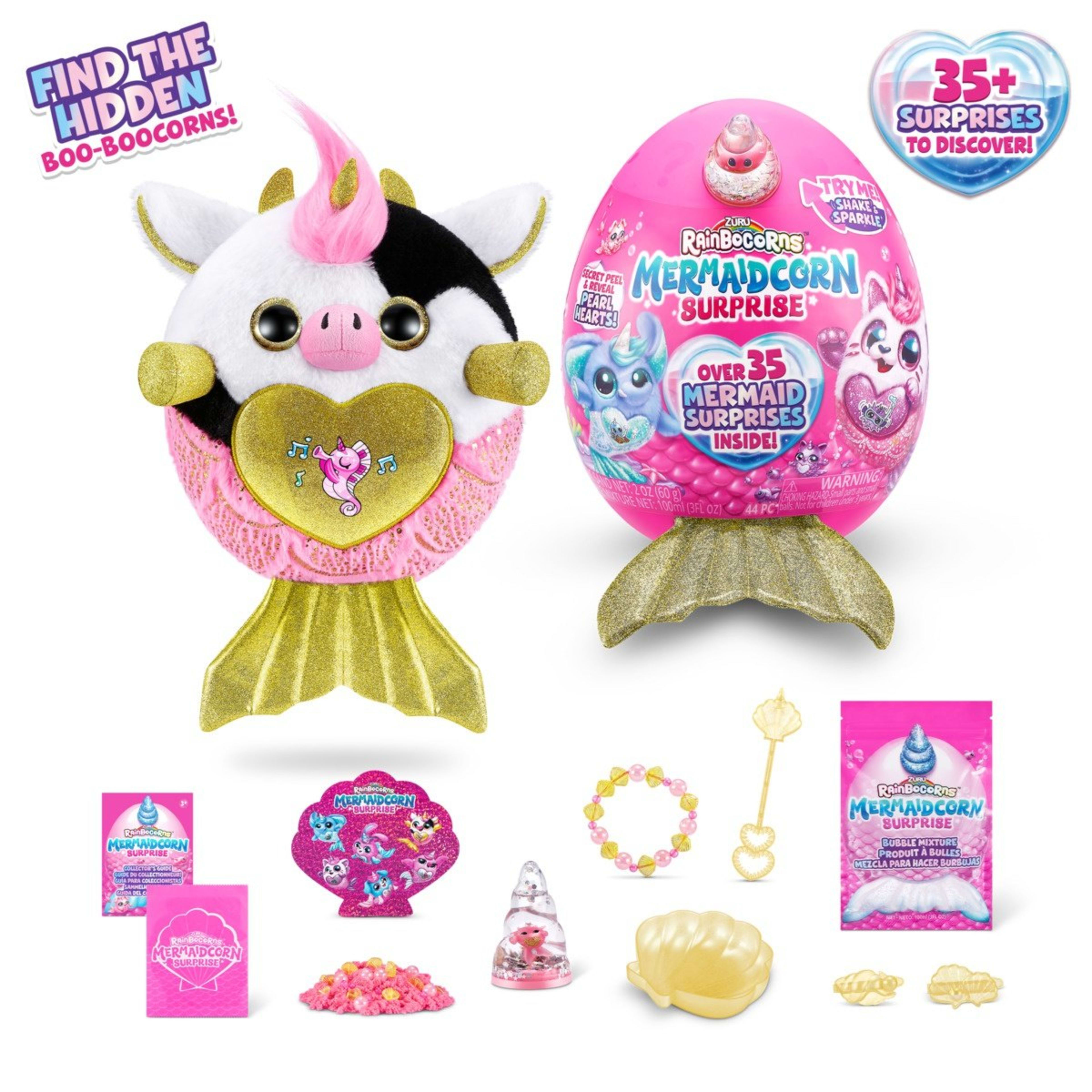 44 Piece Zuru Rainbocorns Mermaidcorn Surprise - Assorted - Kmart