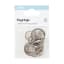 4 Pack Keyrings - Silver Look - Kmart NZ
