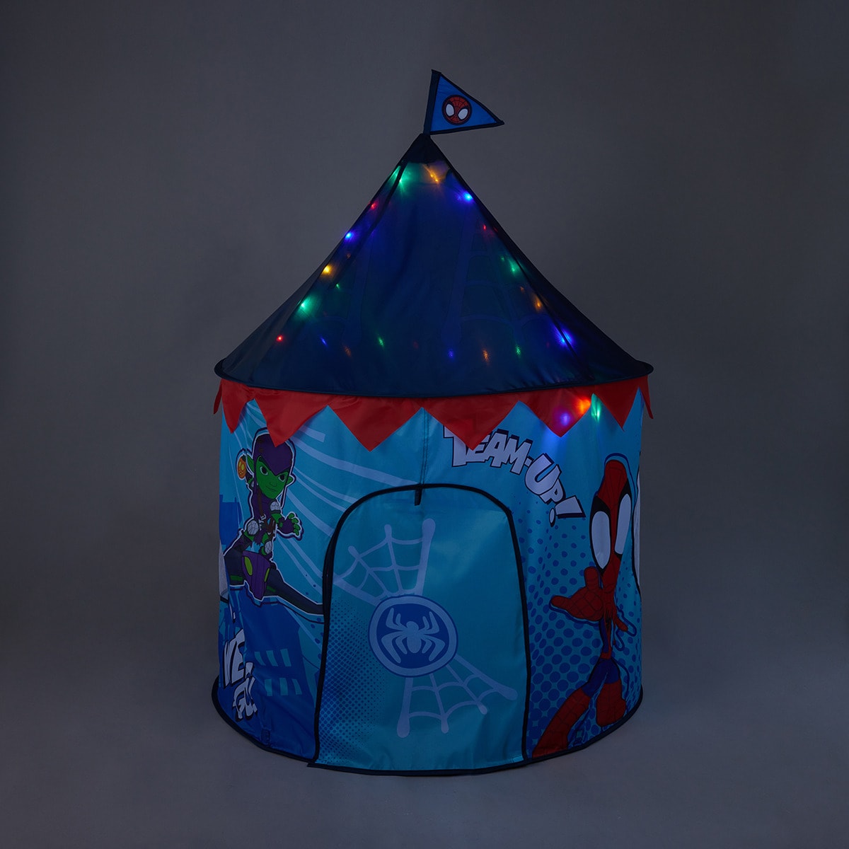 Marvel Spidey and His Amazing Friends Spidey Light Up Tent - Kmart