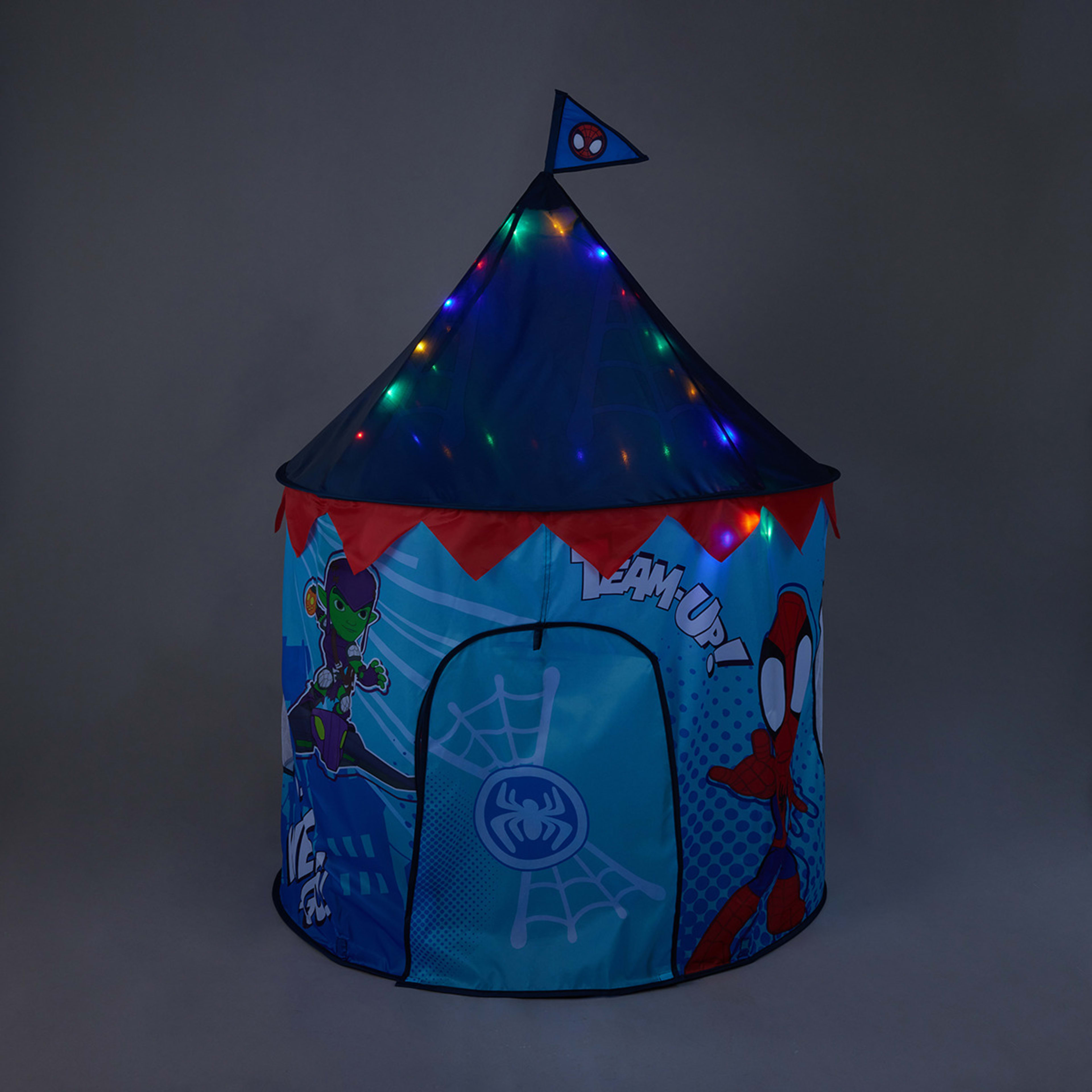 Marvel Spidey and His Amazing Friends Spidey Light Up Tent - Kmart