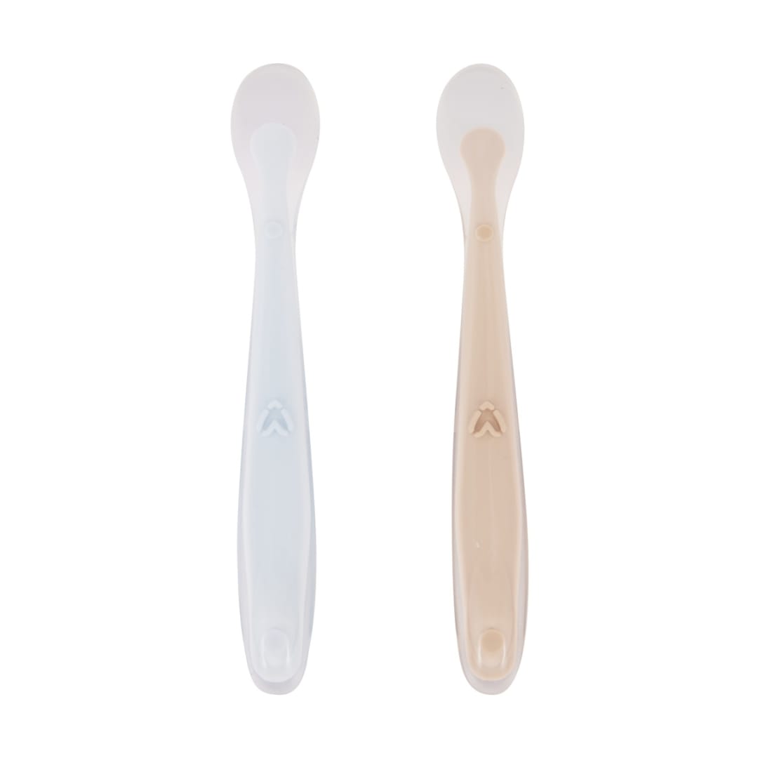 2 Pack Silicone Weaning Spoons - Kmart
