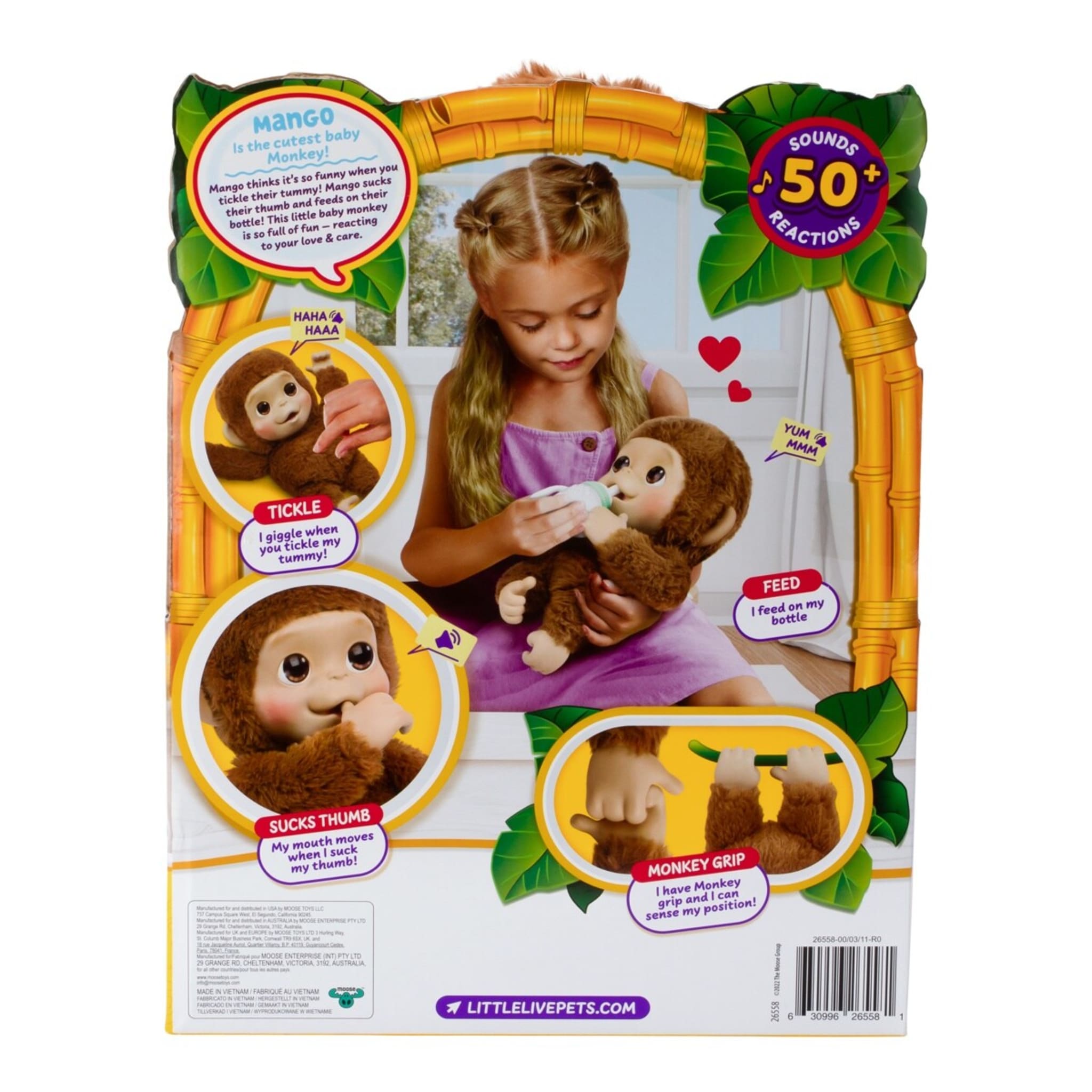 Little Live Pets My Baby Monkey - Kmart