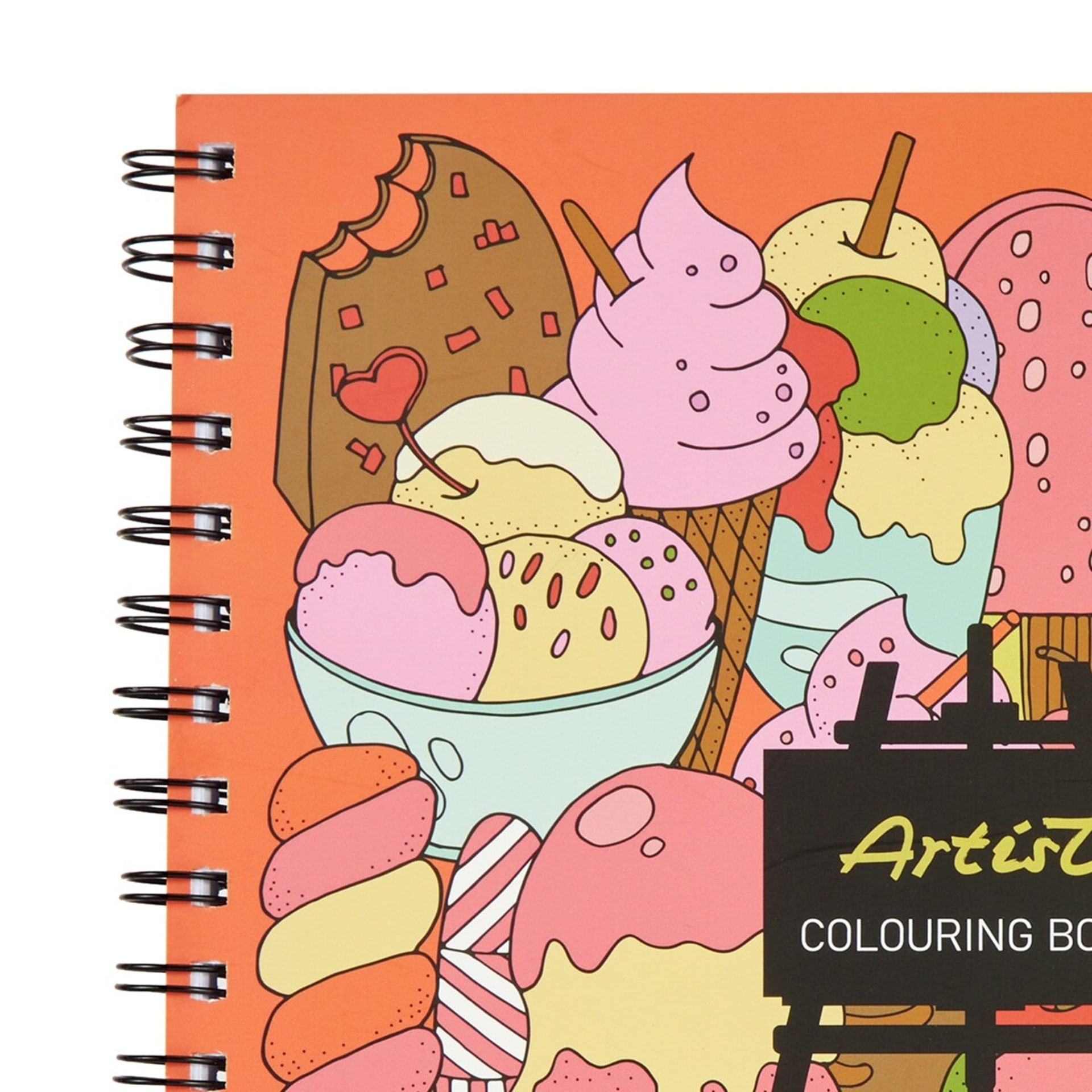 Artist Colouring Book - Food - Kmart