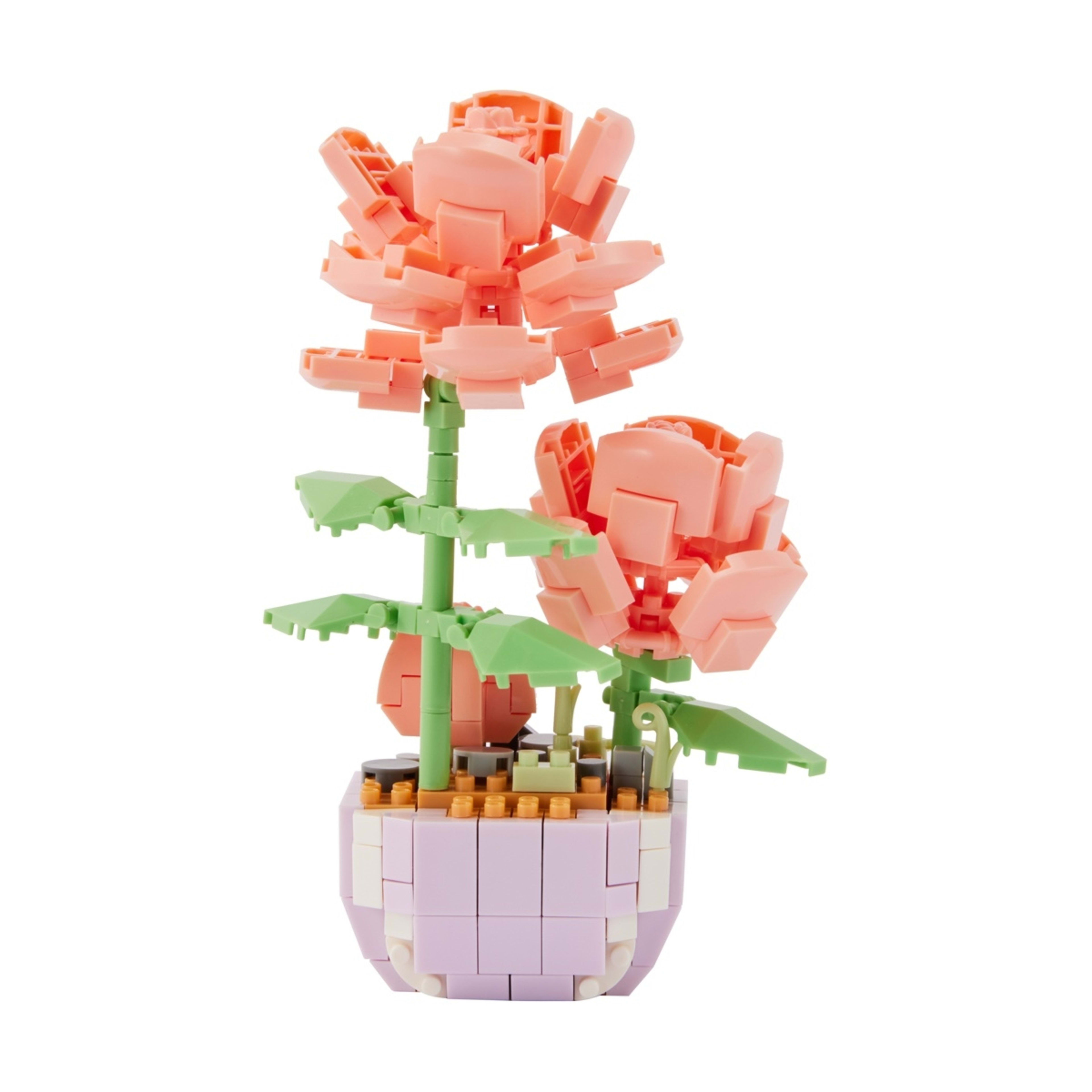 Mini Blocks Flower Series: Mini Flower Pot Playset - Assorted - Kmart