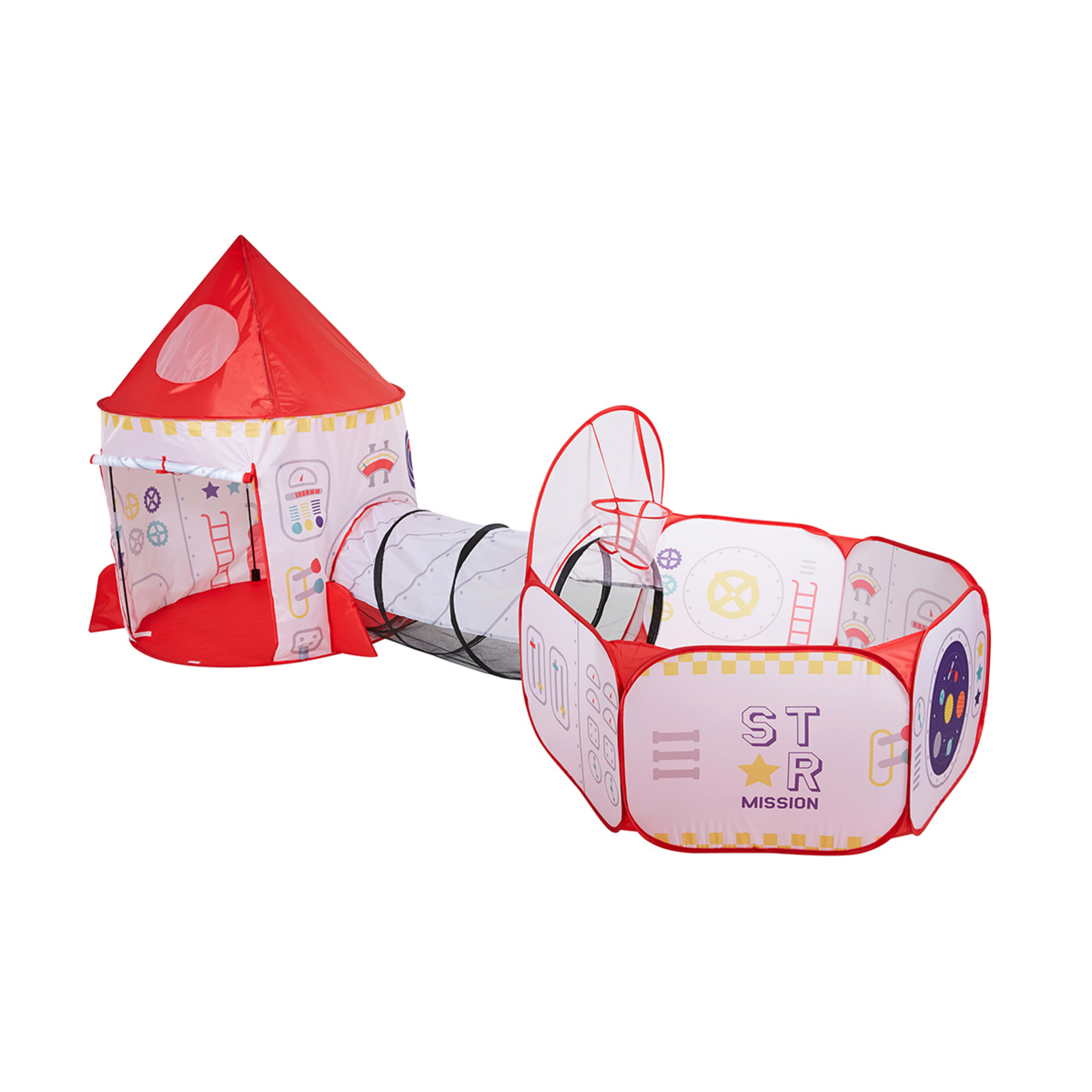 Rocket 3-in-1 Play Tent - Kmart