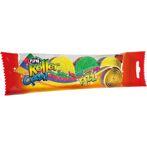4 Pack Fini Roller Crazy! Fizz Belts 75g - Kmart