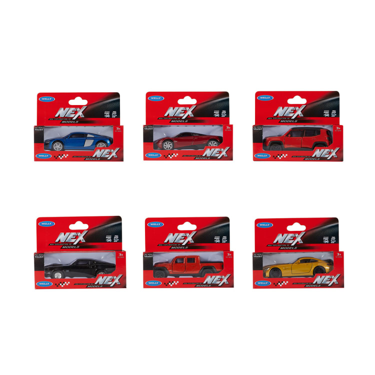 Welly NEX Models 1:38 Diecast Pull Back Cars - Assorted - Kmart