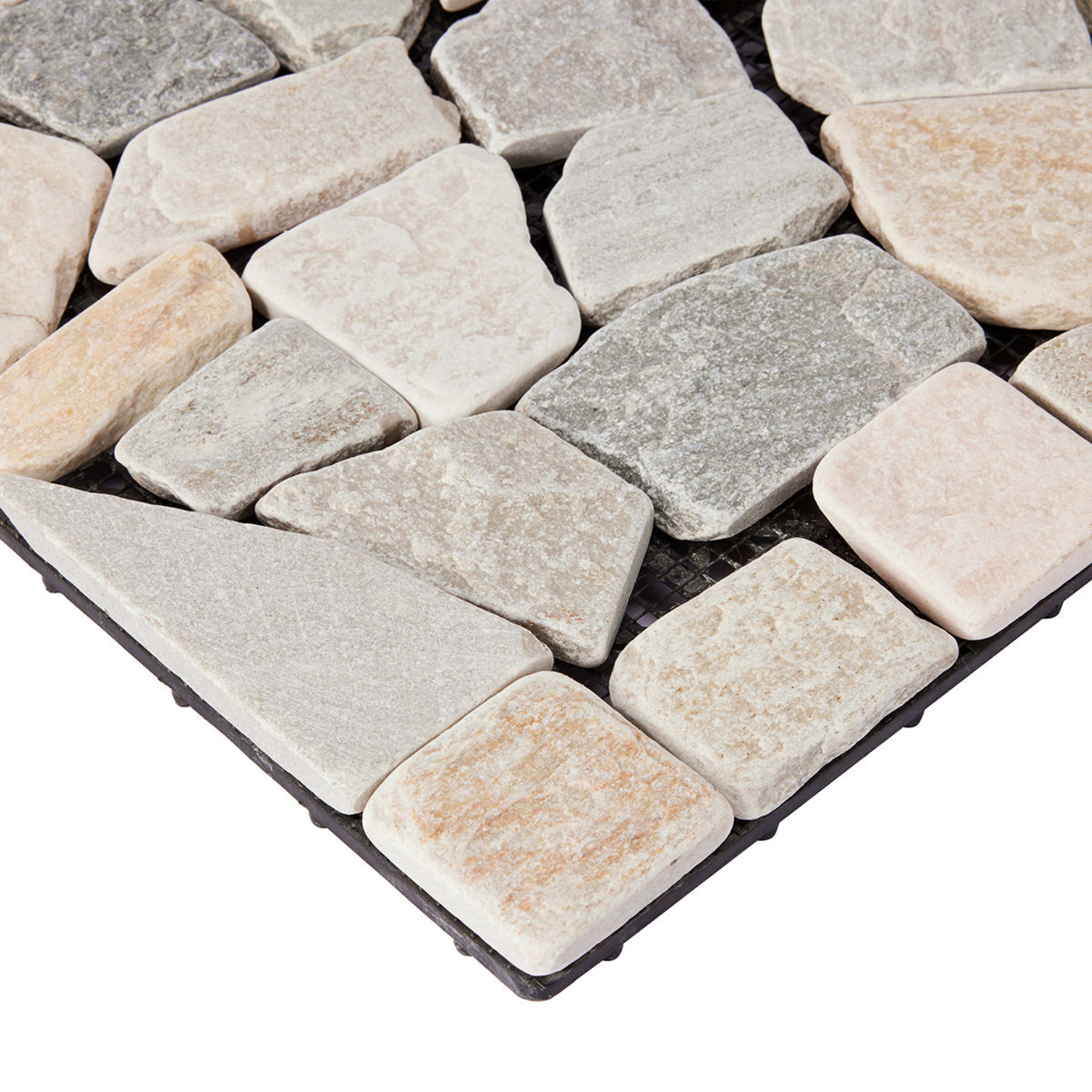 4 Pack Slate Look Decking Tiles - Kmart