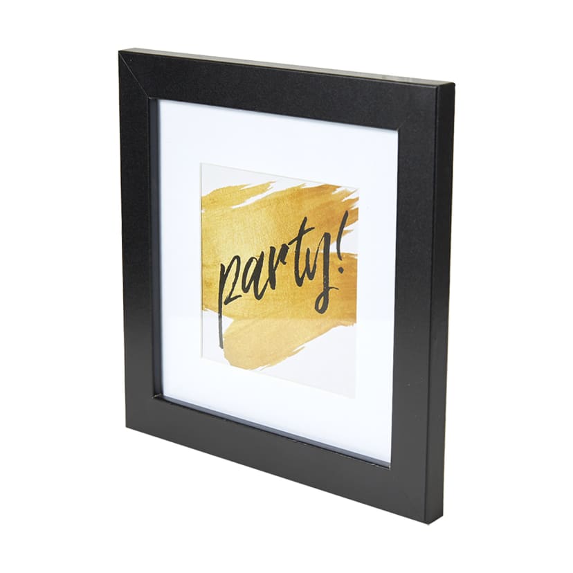 8 Piece Wall Photo Frame Set - Black - Kmart