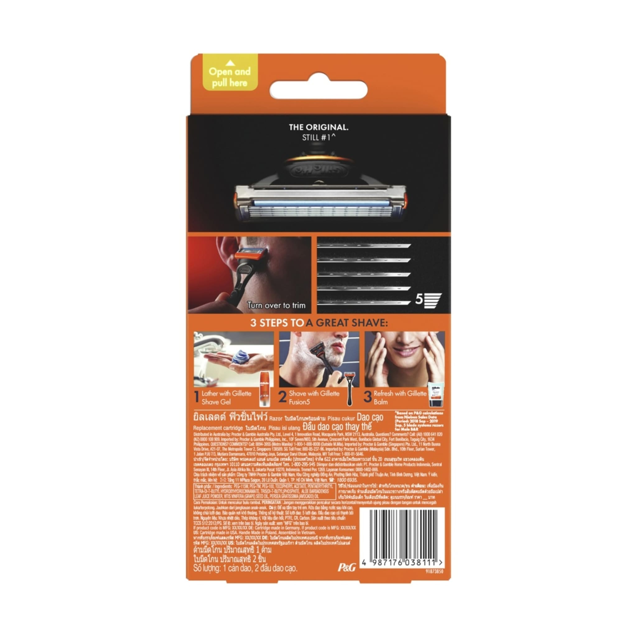 Gillette Fusion5 Razor - Kmart