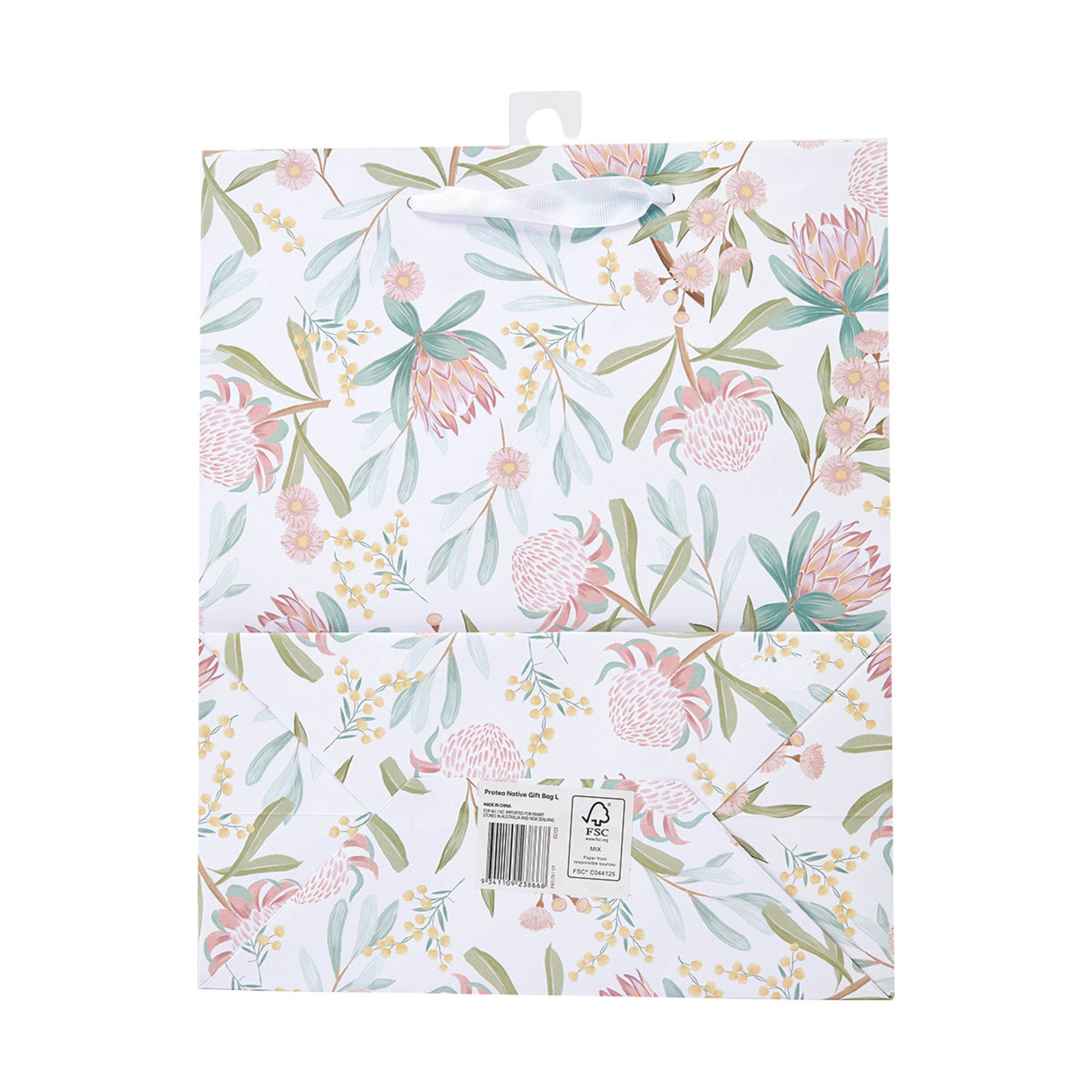Protea Native Gift Bag - Large - Kmart