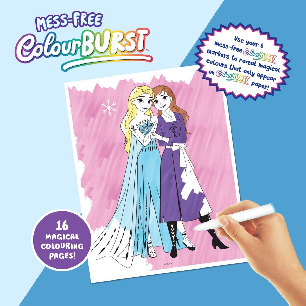 INKredibles Disney Frozen Mess-Free ColourBurst Activity Kit - Book - Kmart