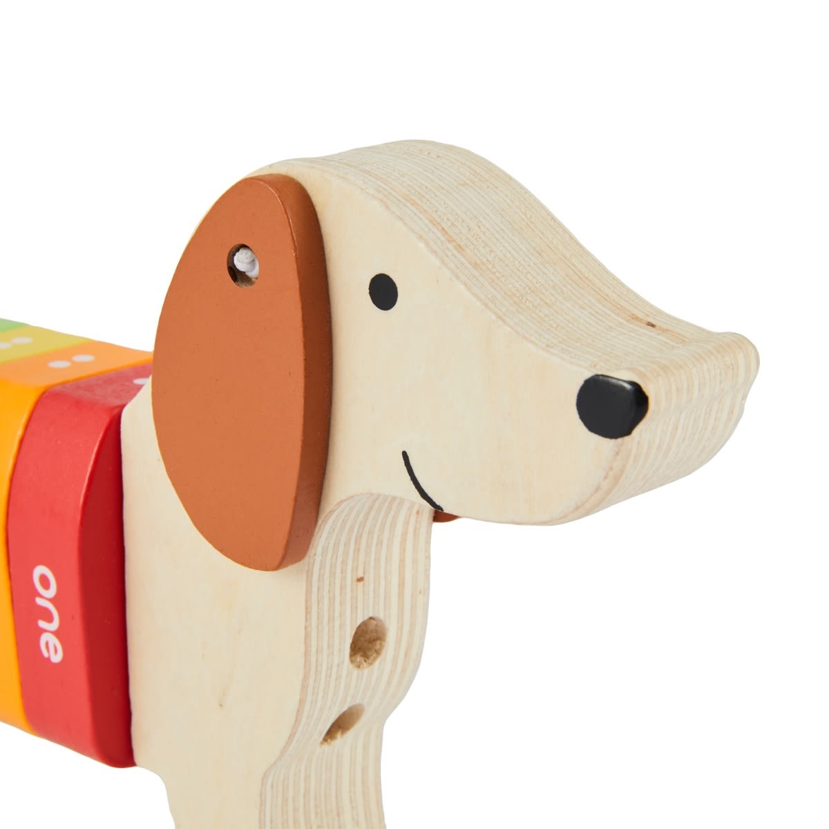 Wooden Play Count and Stack Dog - Kmart NZ