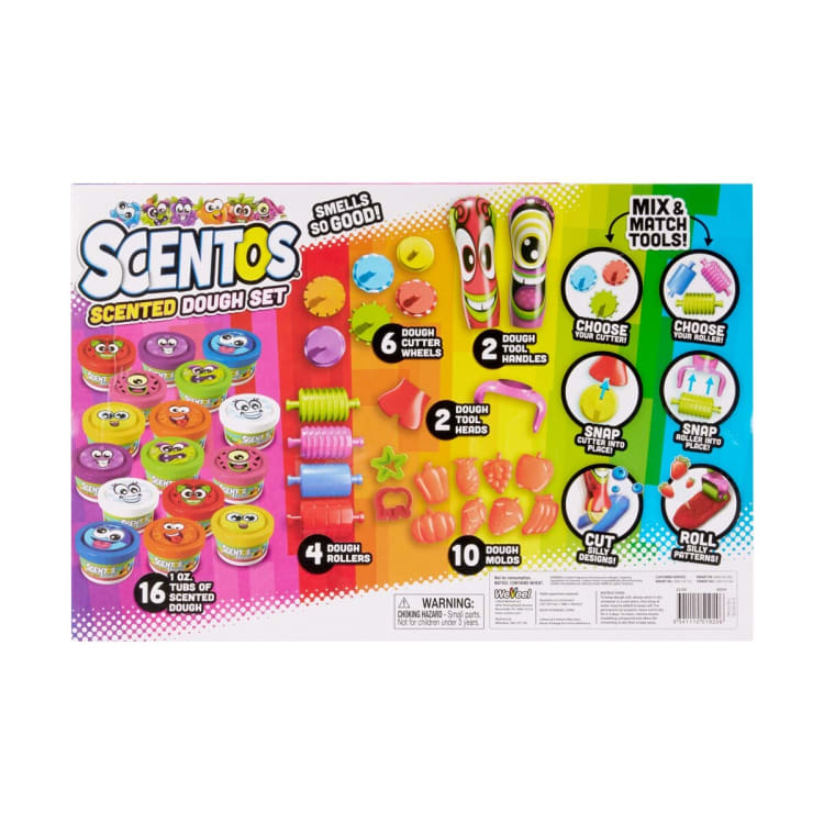 40 Piece Scentos Scented Dough Set - Kmart
