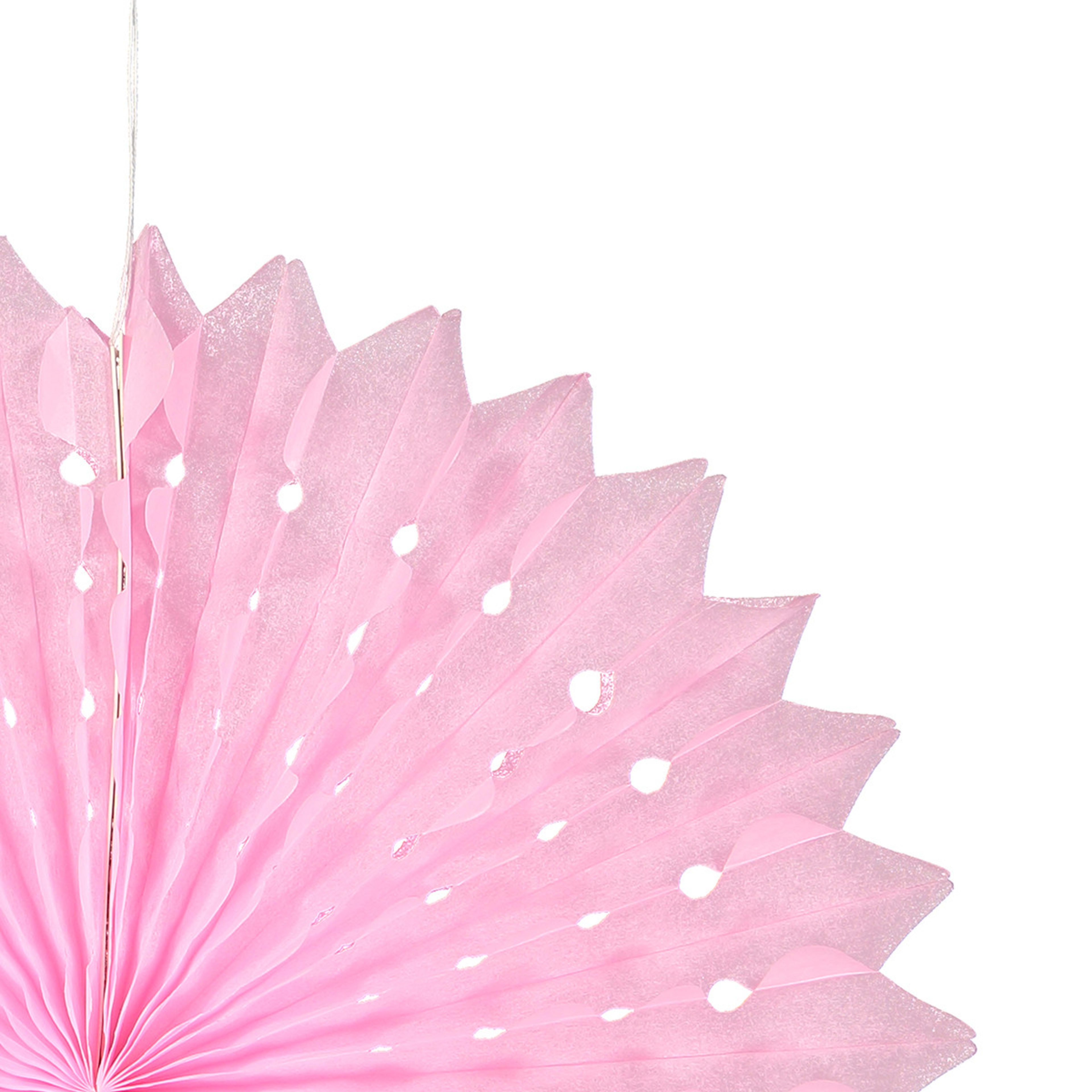 3 Pack Pink Paper Fan Decorations - Kmart