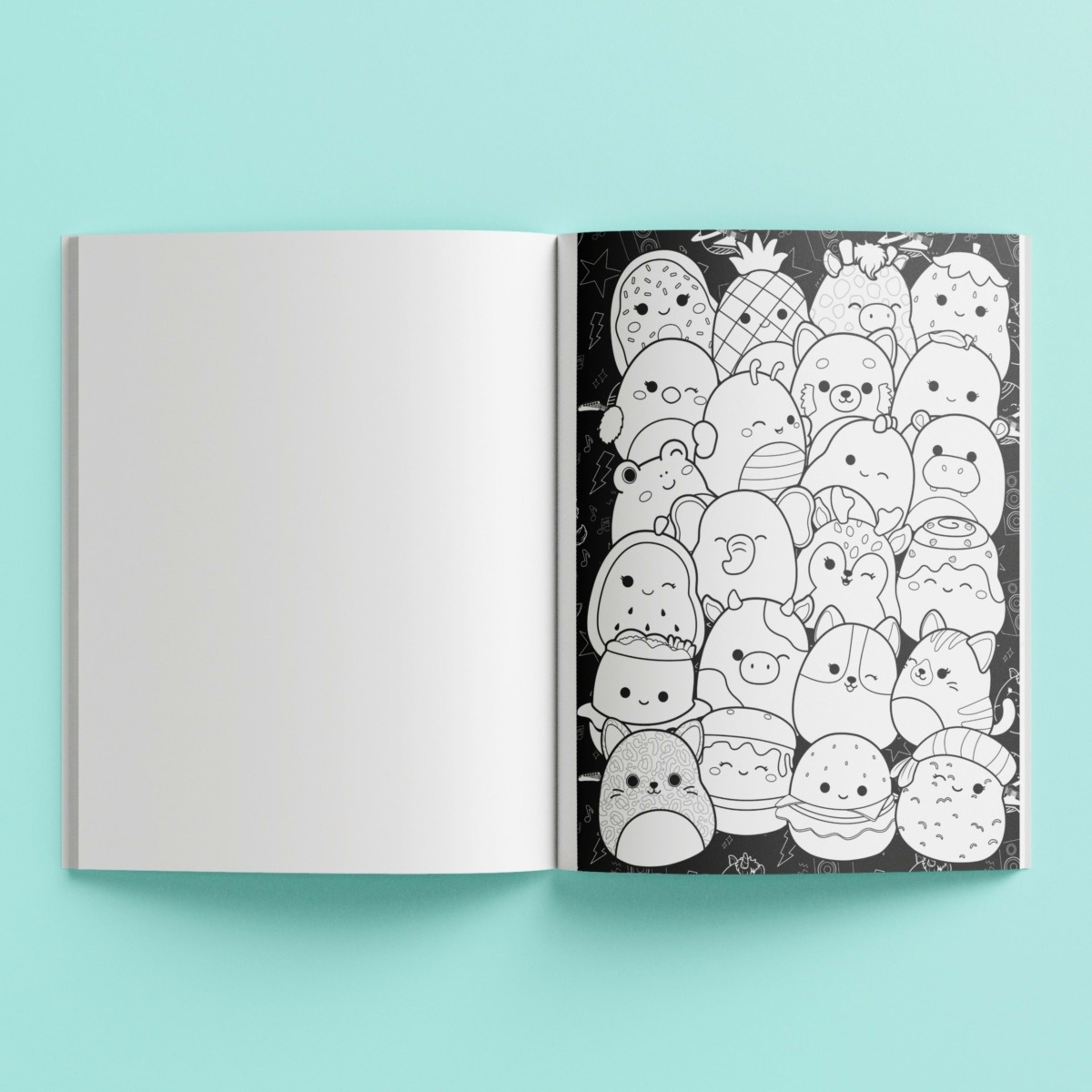 Kaleidoscope Colouring: Original Squishmallows Colouring Book - Kmart
