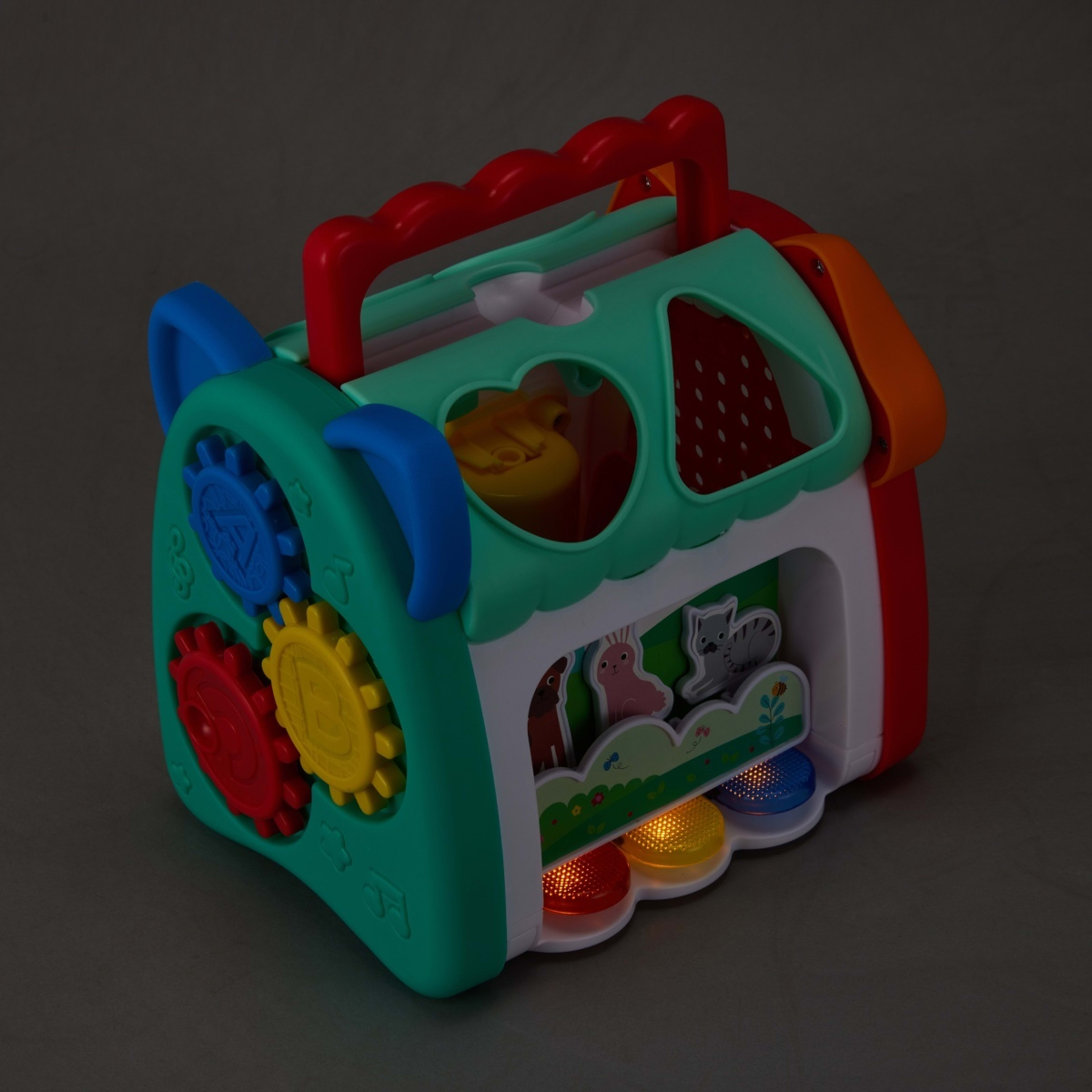 5 Piece Play & Learn Shape Sorter House - Kmart