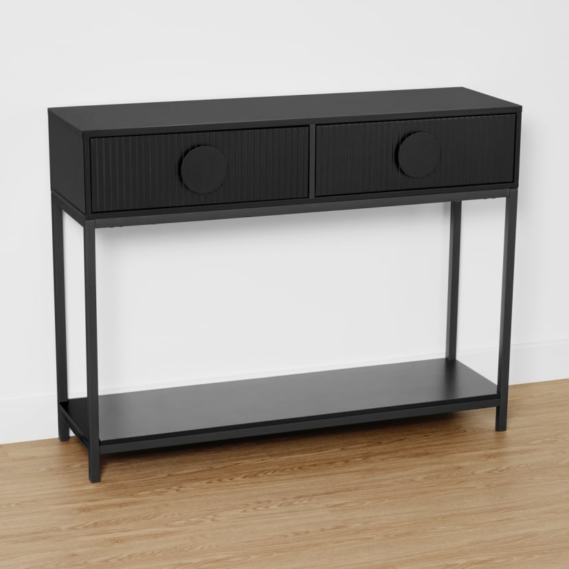 Stevie Hall Table - Black - Kmart