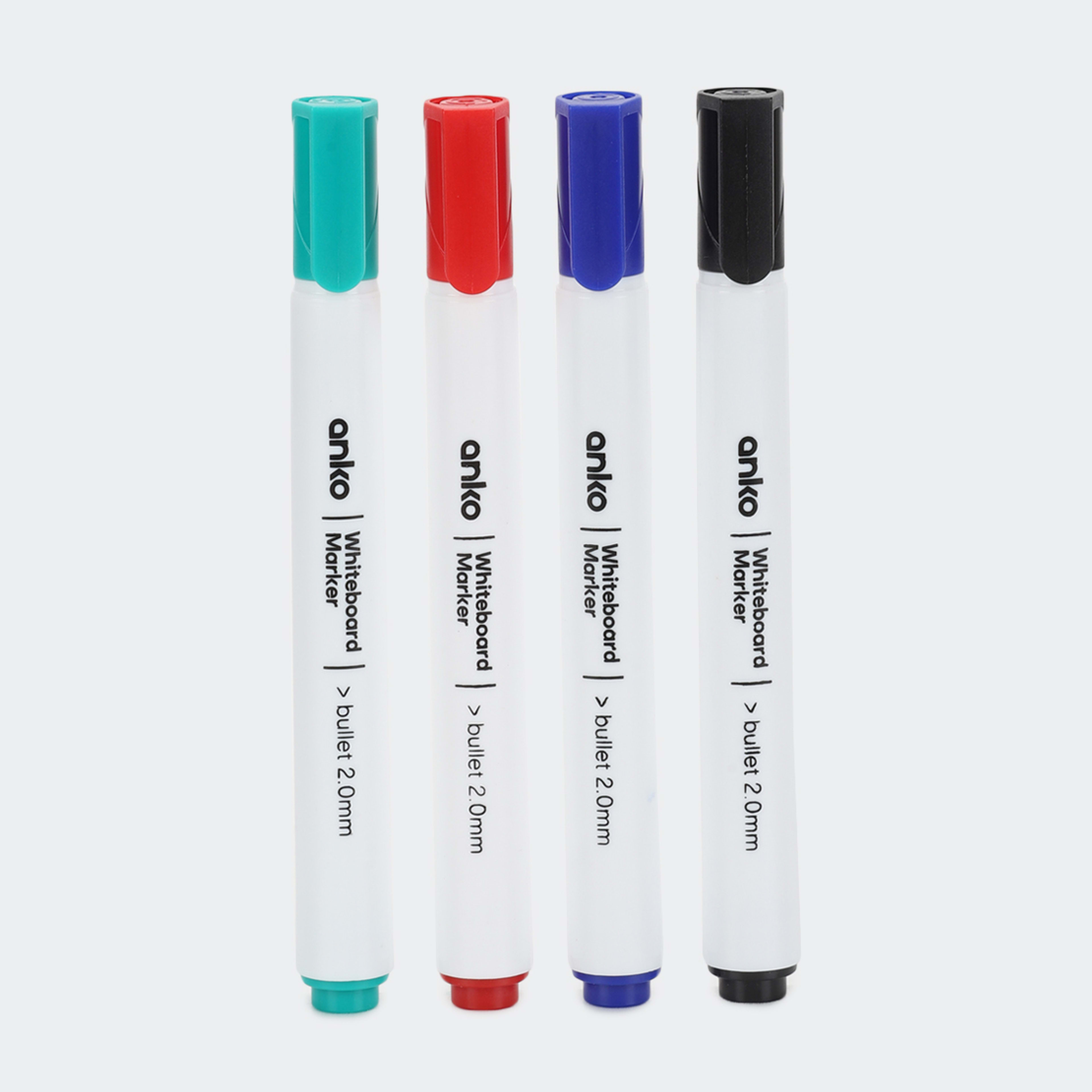 4 Pack Whiteboard Markers - Kmart