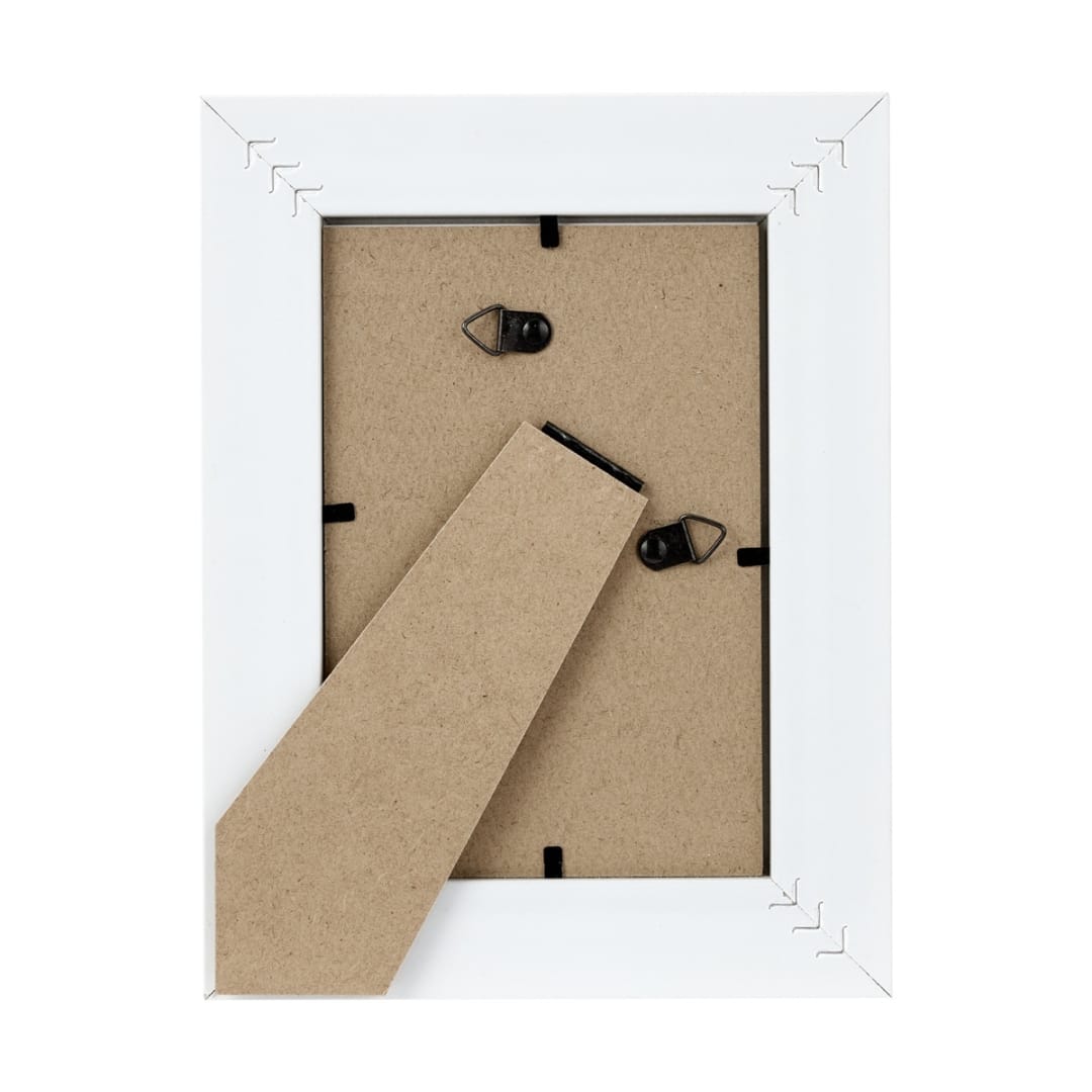 4in. x 6in. Ribbed 2 Tone Frame - Kmart