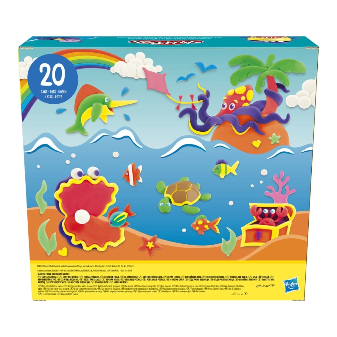 20 Piece Play-Doh Multicolor Magic Pack - Kmart