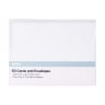 50 Pack Cards and Envelopes - White - Kmart NZ